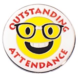Attendance Lapel Pins - Elementary | Anderson's